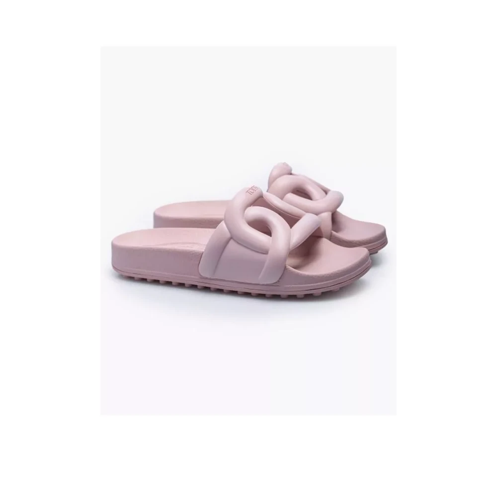 Elegante Pink Kædedetalje Mules | Tod's | Loafers | Miinto.dk
