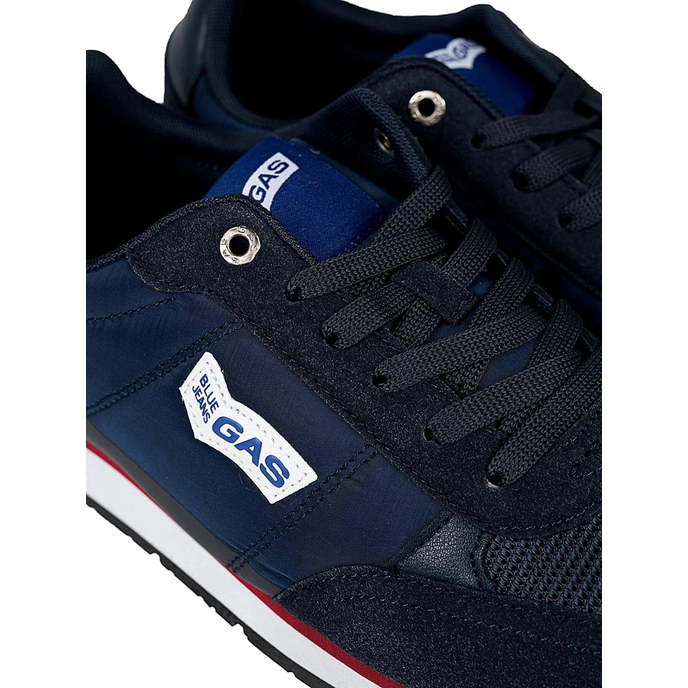 GAS Sneakers Blue Heren - Schoenen.nl
