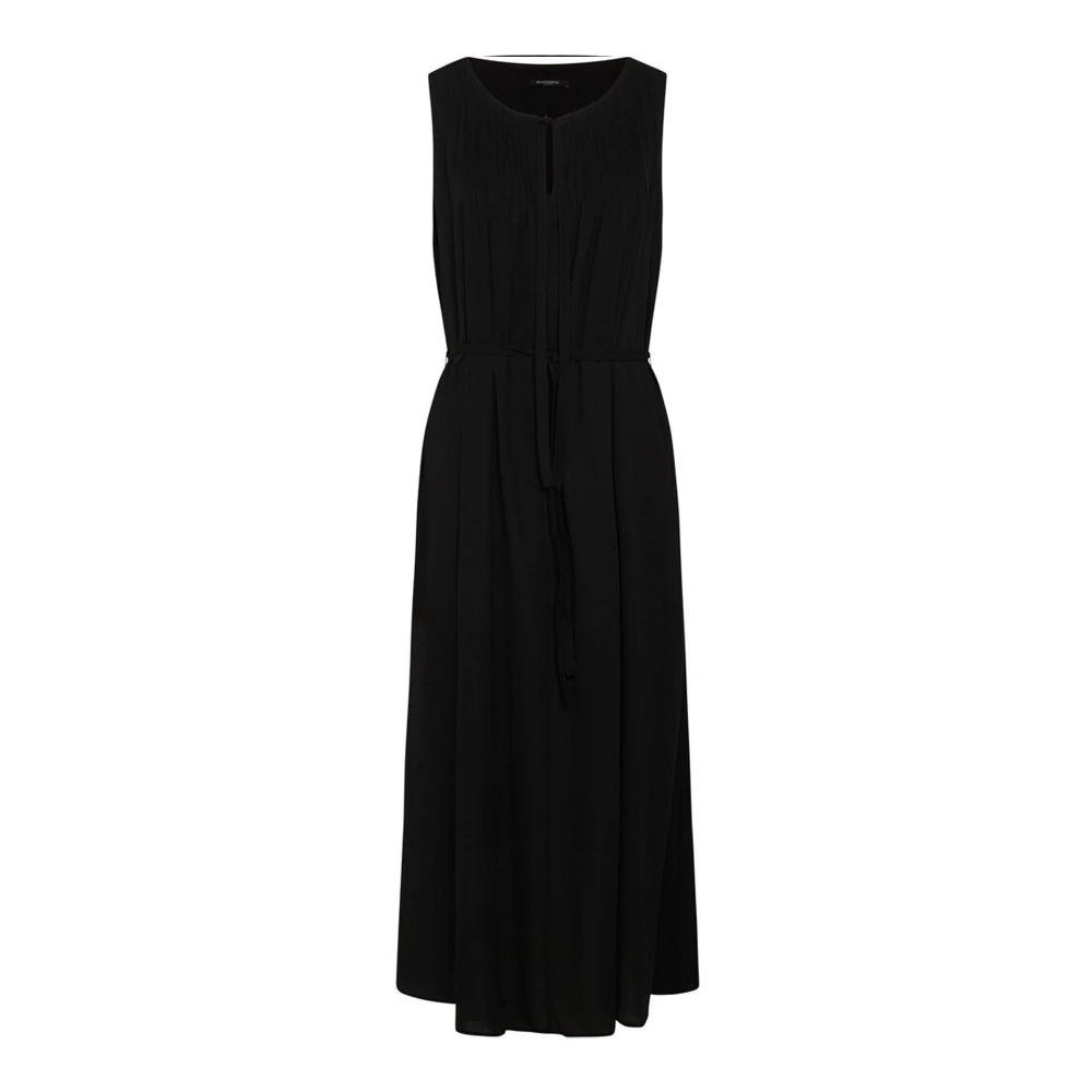 Elegant Sort Kjole | Bruuns Bazaar | Midi Kjoler | Miinto.dk