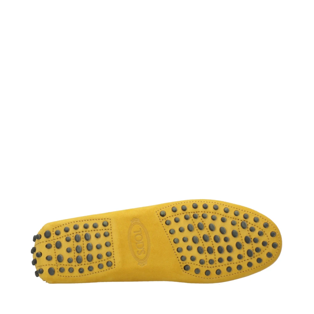 TOD'S Gele Suède Sandalen Yellow Dames - Schoenen.nl