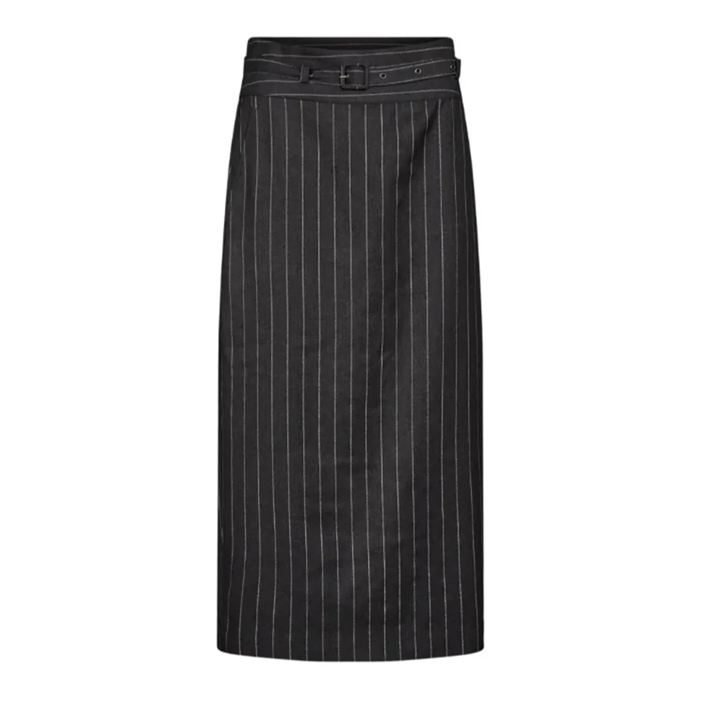 Shimmercc Pin Pencil Skirt met Pinstripe Print | Co'Couture ...