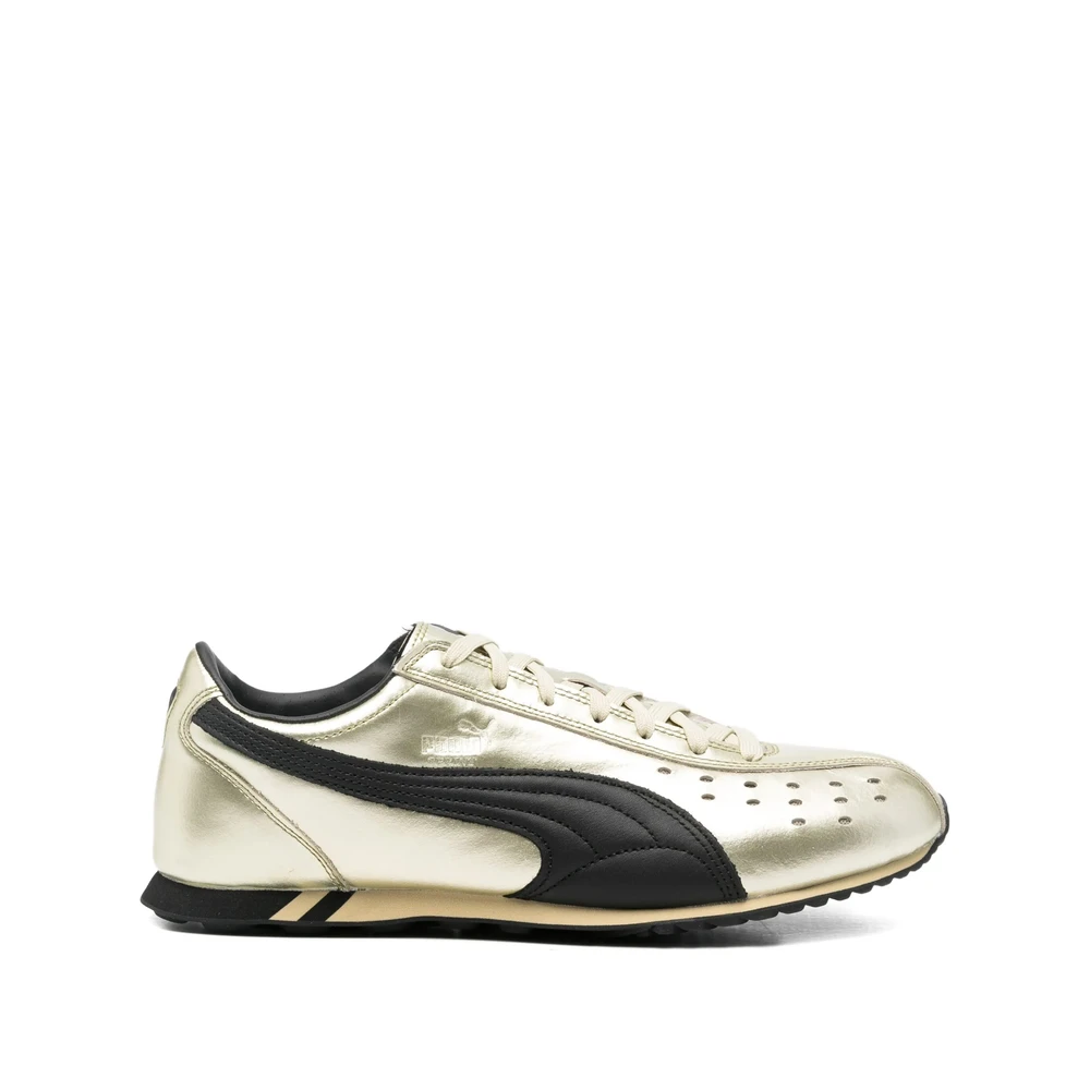 Puma Metallic Lace-Up Sneakers met Formstrip Logo - Schoenen.nl