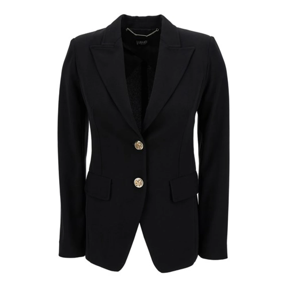 Sort Blazer med Reverskrave | Liu Jo | Blazer | Miinto.dk