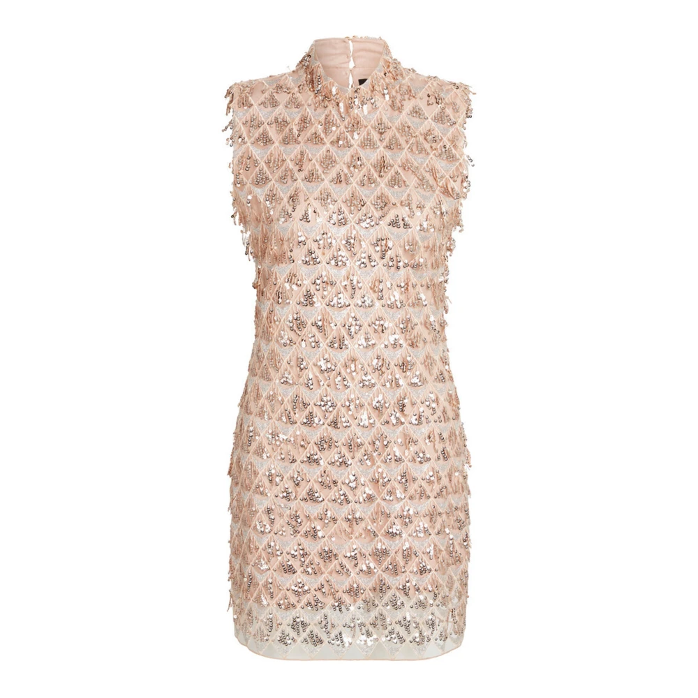 Paillet Diamant Mønster Kjole Lyserød | Bruuns Bazaar | Dame | Miinto.dk