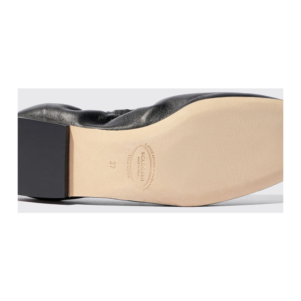 Scarosso Margot Rode Ballet Flat Margot Zwarte Ballet Flat Red Black ...