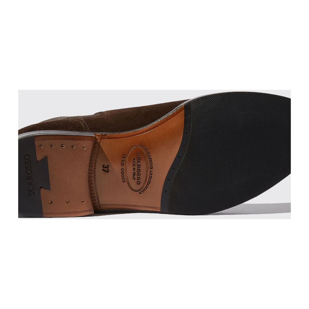Scarosso Donkerbruine Suède Chelsea Boots Brown Dames - Schoenen.nl Scarosso Donkerbruine Suède Chelsea Boots Brown Dames - Schoenen.nl