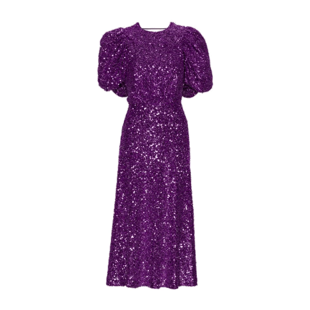 Lilla Magisk Paljetter Puff Ærme Kjole | ROTATE Birger Christensen ...