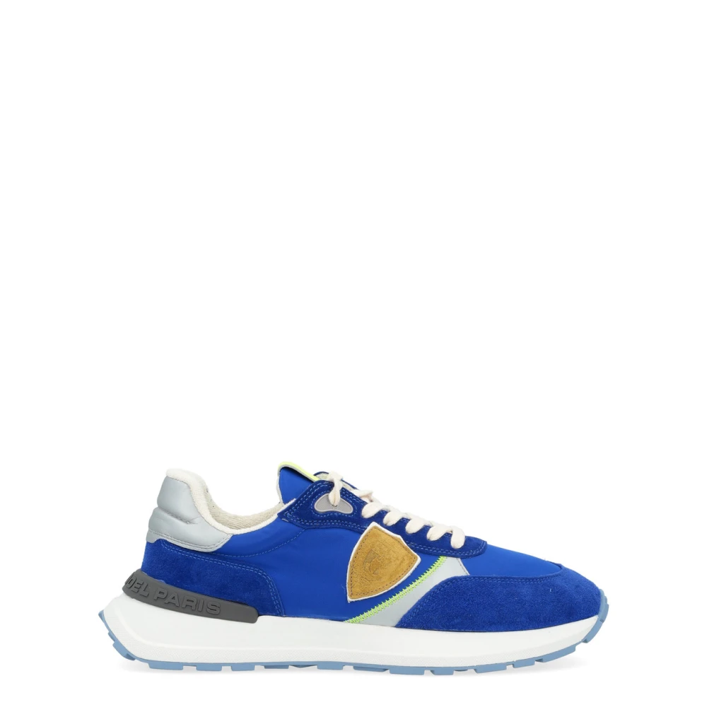 Vintage Blå Lav Top Sneaker | Philippe Model | Mand | Miinto.dk