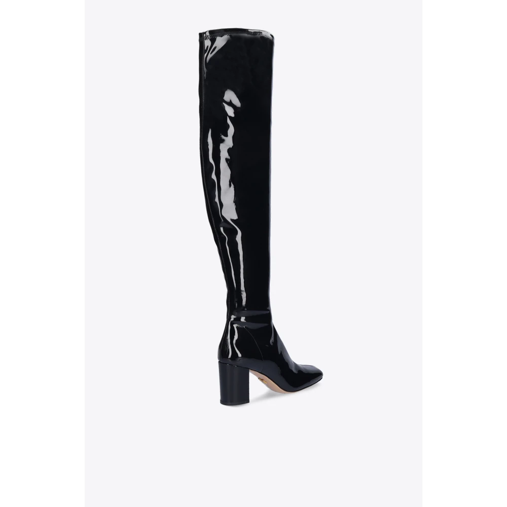 Lola Cruz Zwarte Overknee Laarzen met Vierkante Neus Black Dames ... Lola Cruz Zwarte Overknee Laarzen met Vierkante Neus Black Dames ...