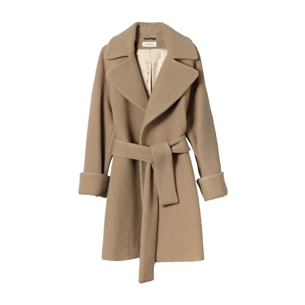 Elegant Wool Coat Mid i Taupe | The Product | Parkas | Miinto.no