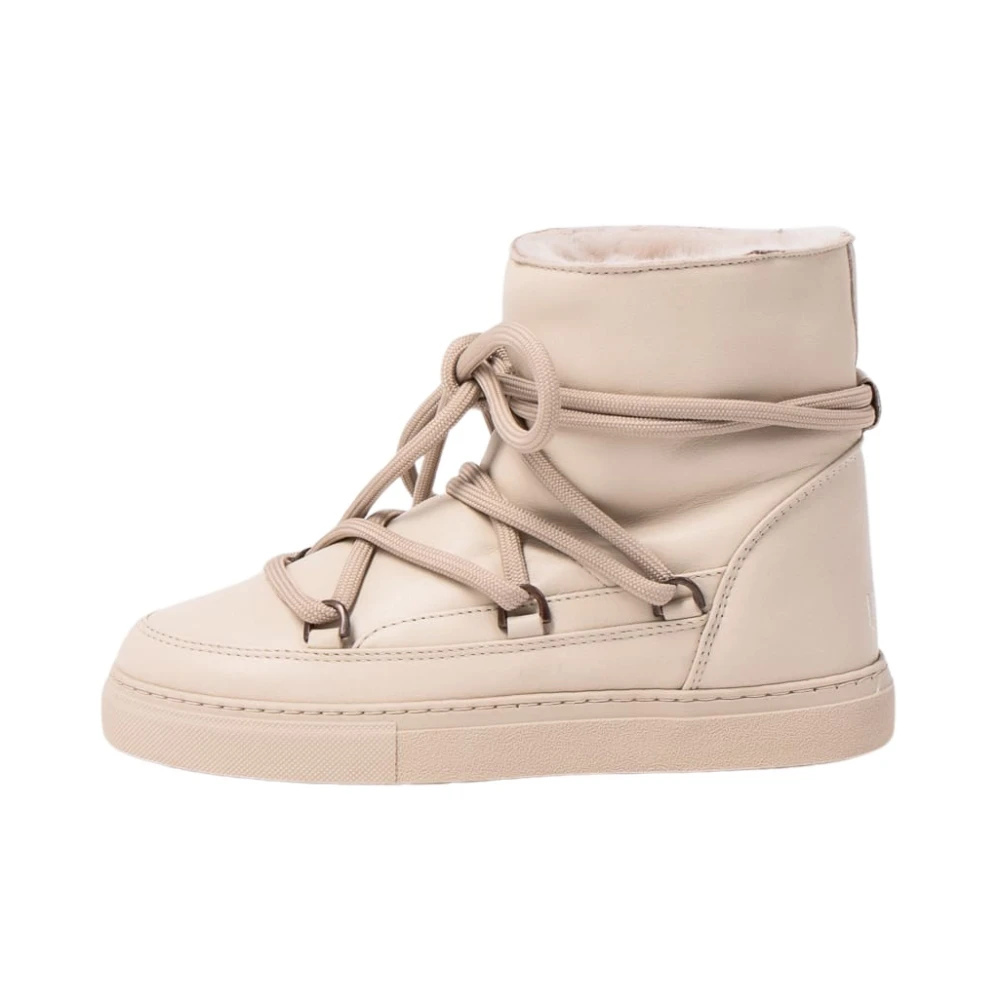 Inuikii Crème Leren Sneaker 37 Beige Dames - Schoenen.nl