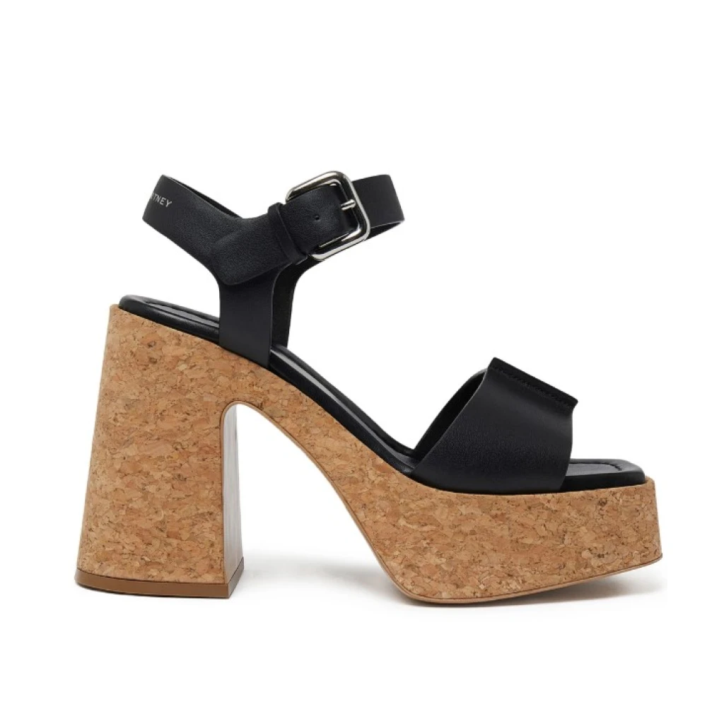 Svarta Flatform Sandaler | Stella McCartney | Dam | Miinto.se