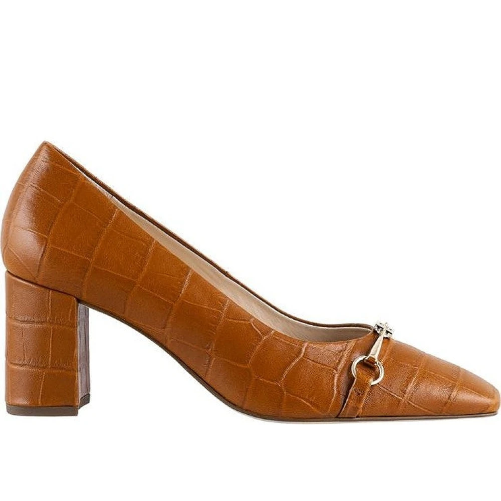 Brun Læder Pumps | Högl | Dame | Miinto.dk