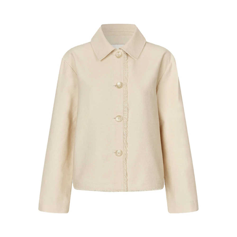 Ingrid Summer Sand Jakke Oversized Boxy | Modström | Dame | Miinto.dk