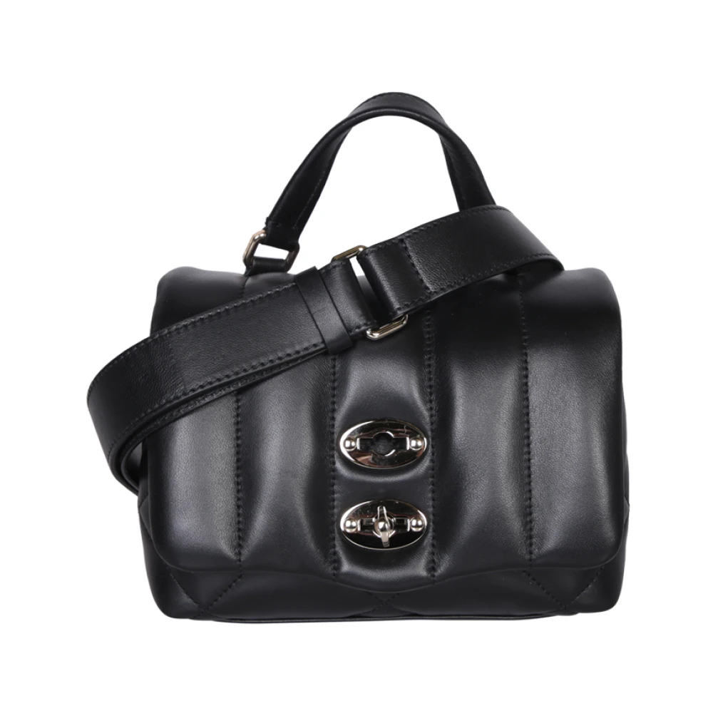 Leder Tasche mit oberem Griff | Zanellato | Umhängetaschen | Miinto