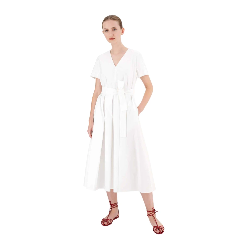 Midi Kjole med Belte i Midjen | Max Mara | Hverdagskjoler | Miinto.no