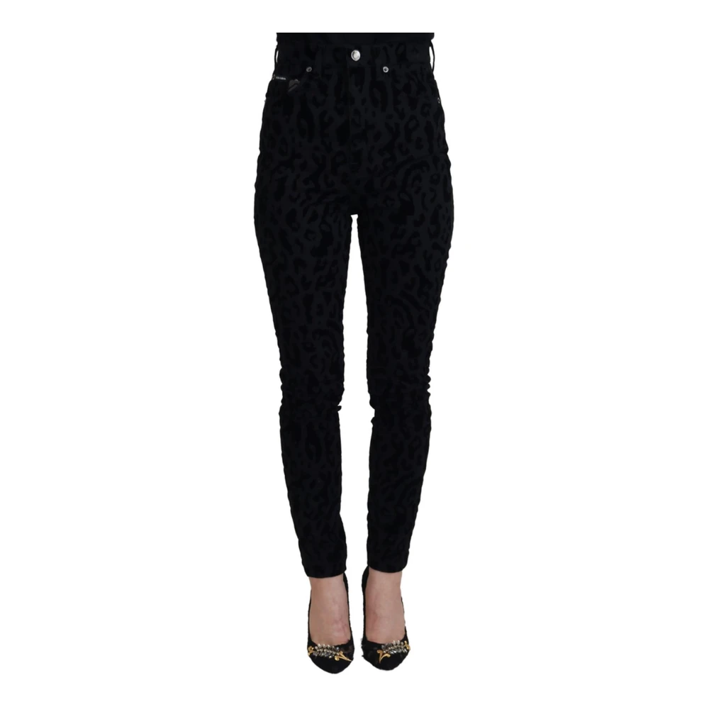 Leopard Print Skinny Jeans Dolce And Gabbana Skinny Jeans Miinto Dk