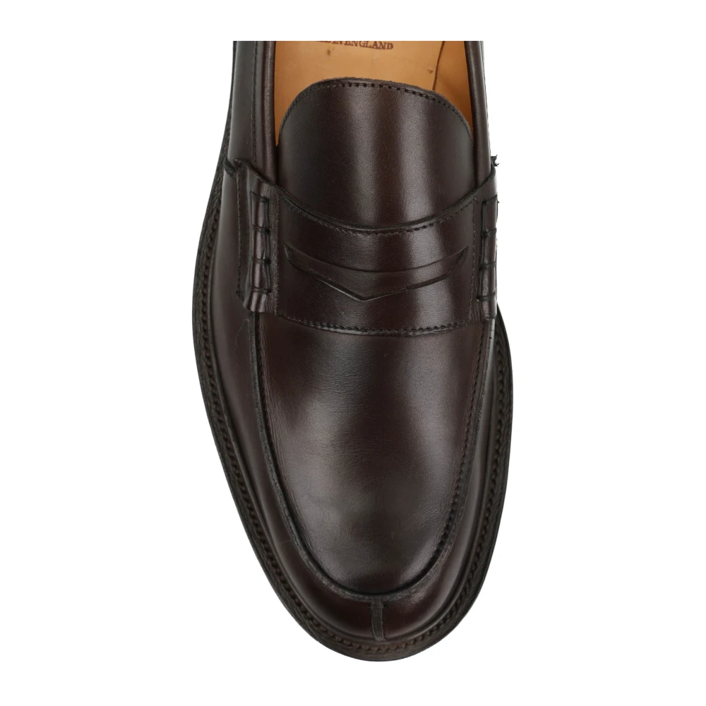 Tricker's James Penny Loafers Brown Black Heren - Schoenen.nl