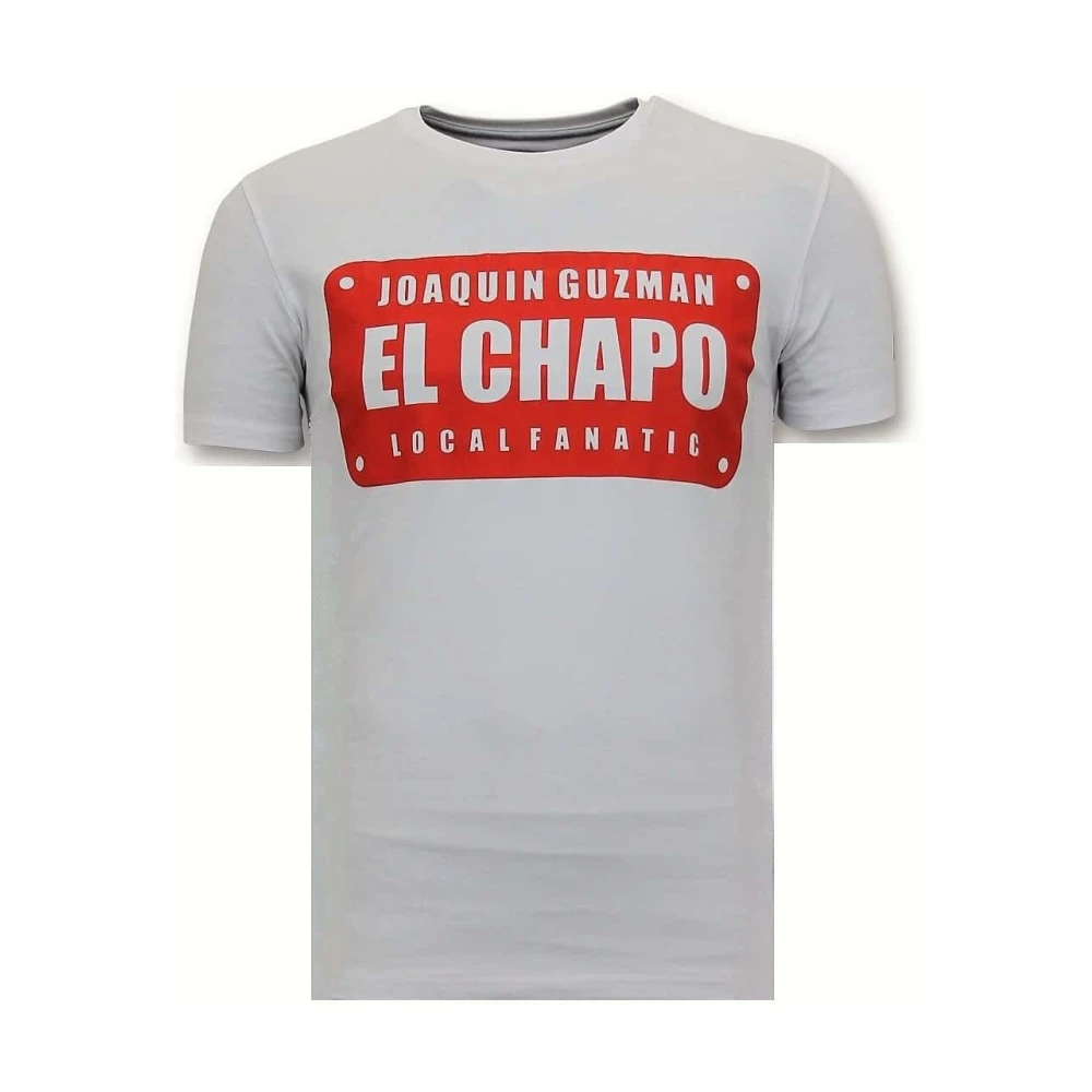 Luksus Herre T-shirt - Joaquin El Chapo Guzman | Local Fanatic | T ...