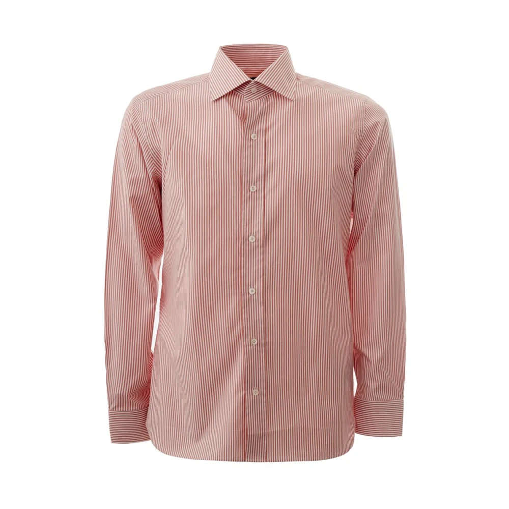 Chemise Rose à Rayures Fines Coupe Regular | Tom Ford | Chemises | Miinto