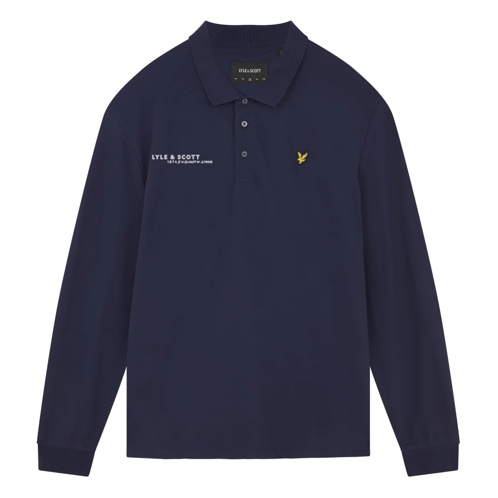 Printet langærmet polo | Lyle & Scott | Dame | Miinto.dk