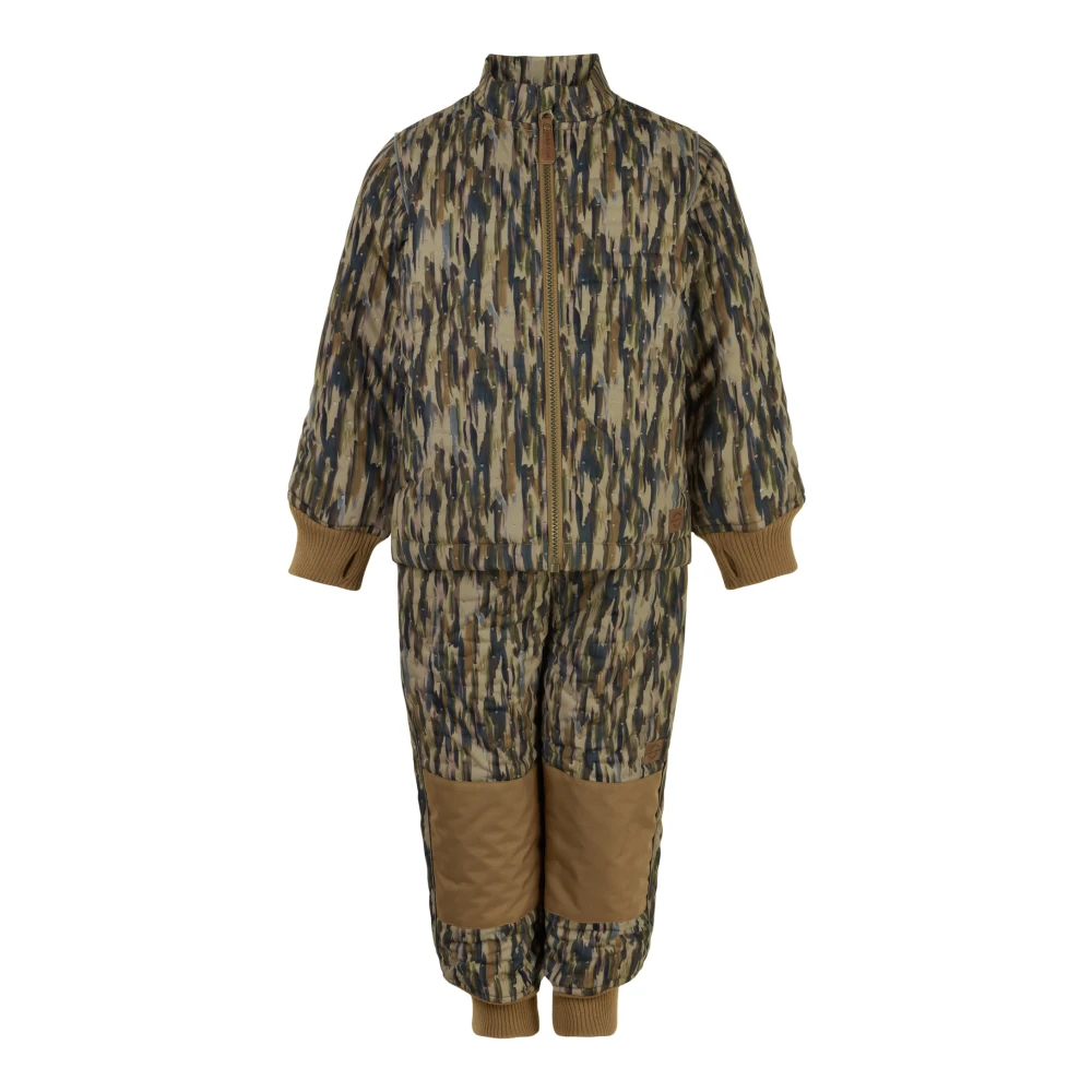 Mikk -line - Thermal+ Set AOP, 4222 - Dull Gold | Mikk-Line | Todelt ...