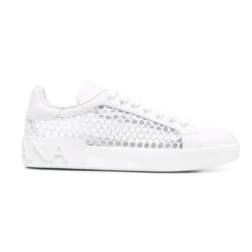 Logo Mesh-Panel Sneakers | Dolce & Gabbana | Mand | Miinto.dk