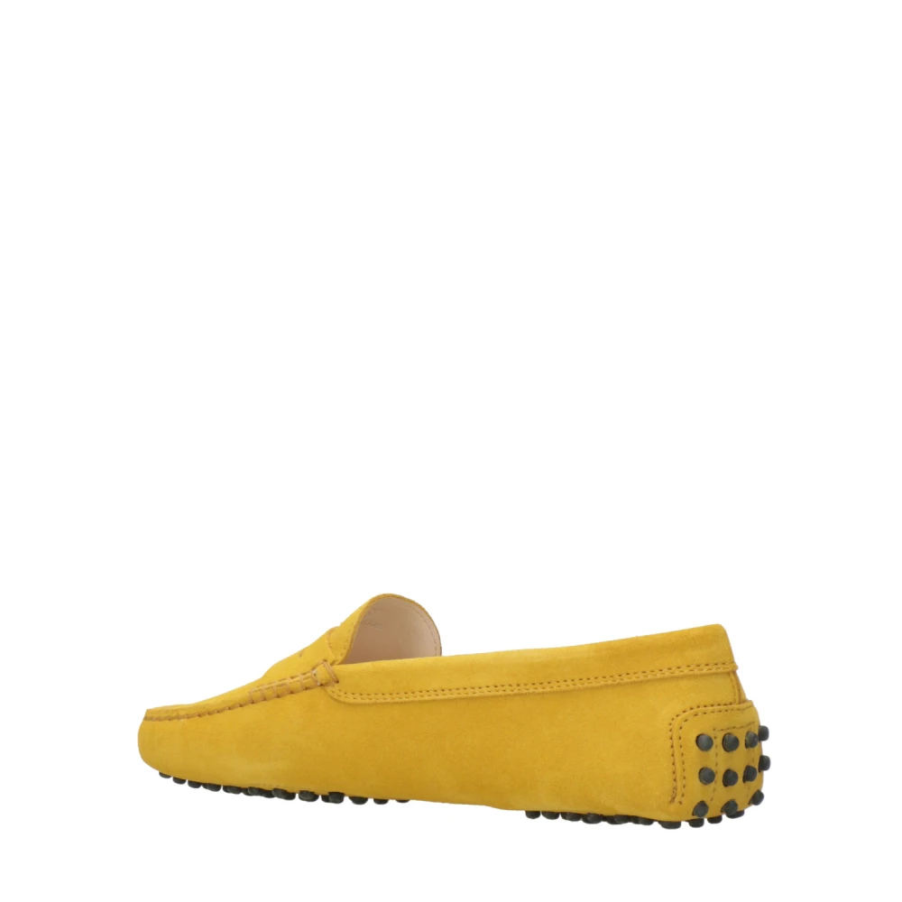 TOD'S Gele Suède Sandalen Yellow Dames - Schoenen.nl