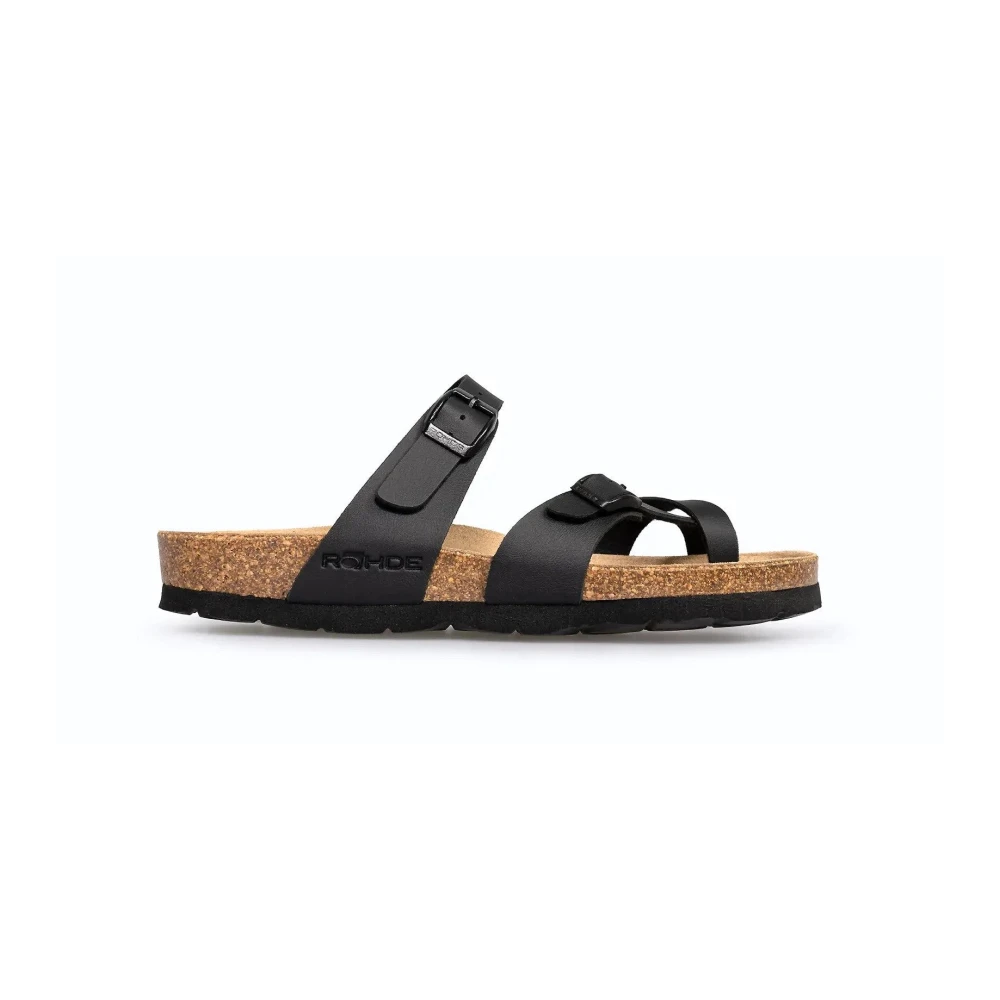 Sort Alba Damesandal | Rohde | Flip Flops & Sliders | Miinto.dk