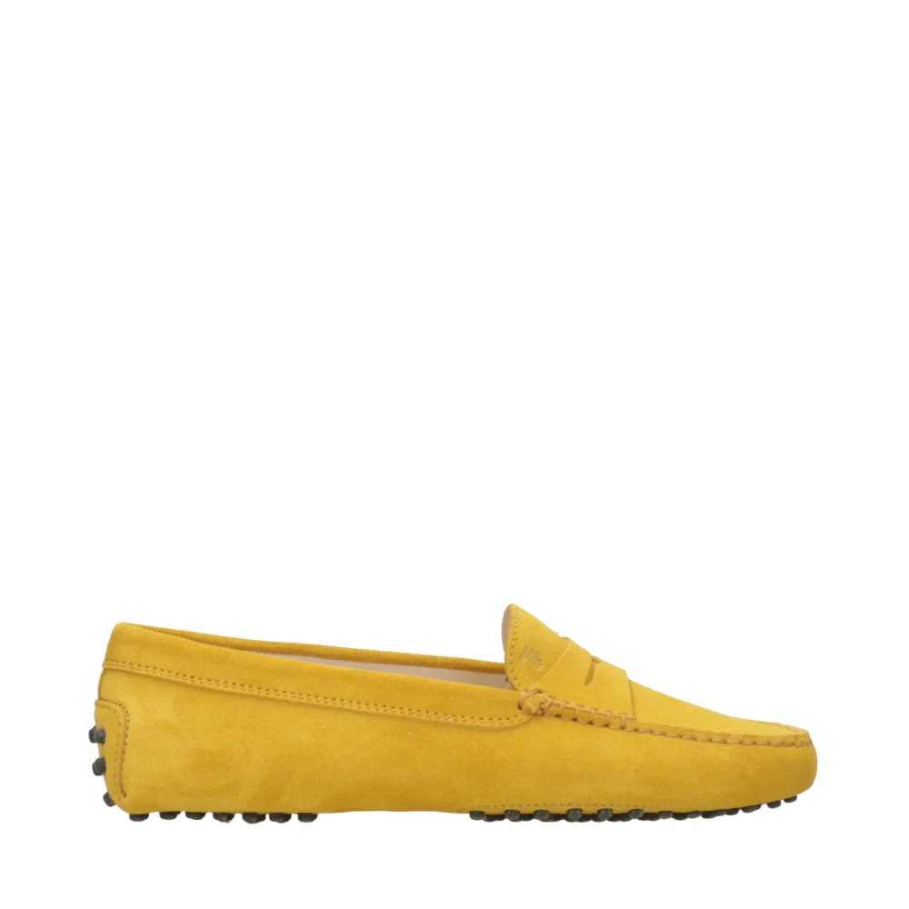 TOD'S Gele Suède Sandalen Yellow Dames - Schoenen.nl