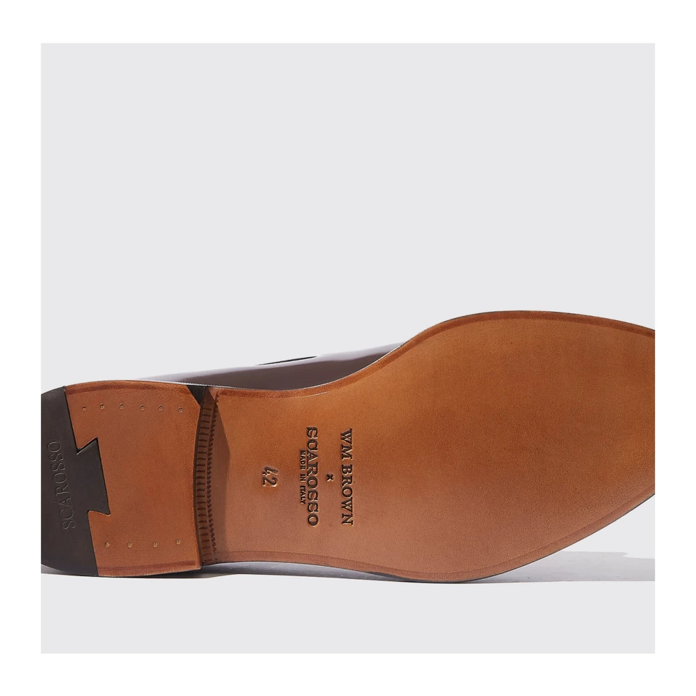 Scarosso William Loafers Handgemaakte Italiaanse Tassel Loafers Red ...