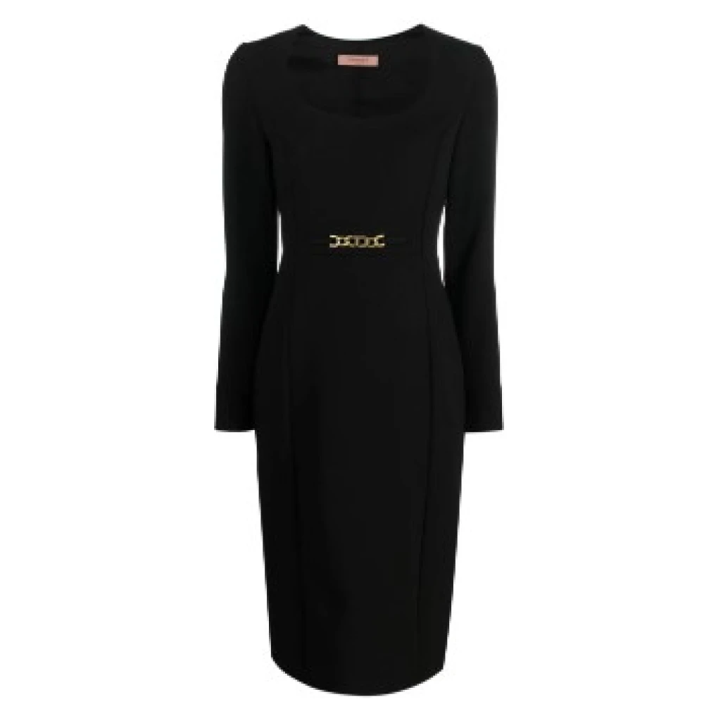 Sort Twin-set Kjole | Twinset | Midi Kjoler | Miinto.no